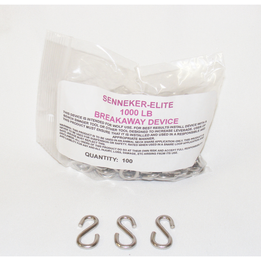 BAD 1000# S-Hook Breakaway Device – The Canadian Coyote Company Ltd.