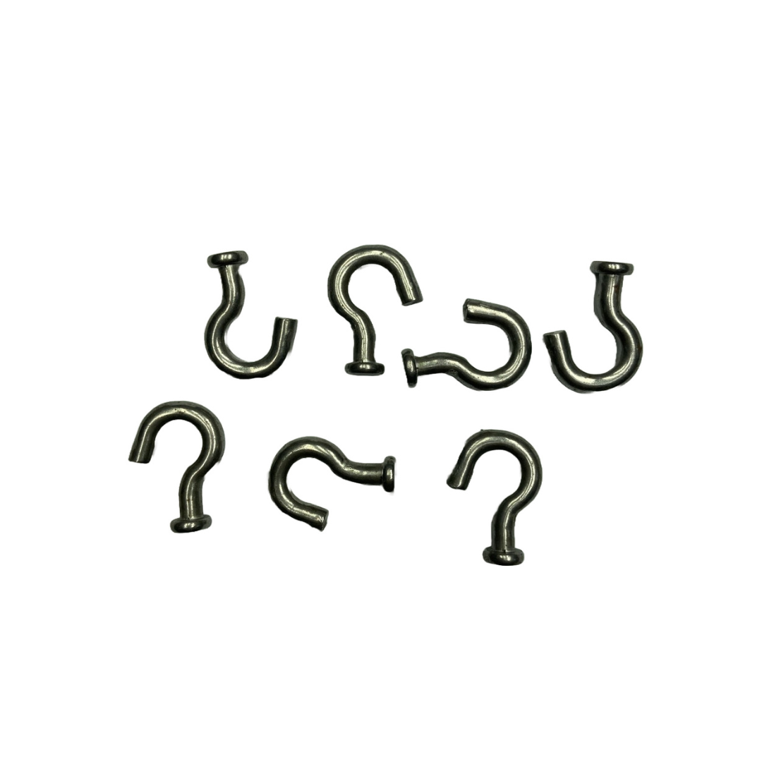 Heavy Duty 6 Gauge Trap Swivel Rivets (J-Hooks) – The Canadian Coyote ...