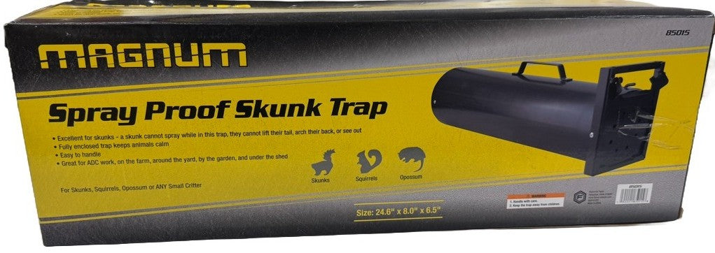 Magnum Spray Proof Skunk Trap – The Canadian Coyote Company Ltd.