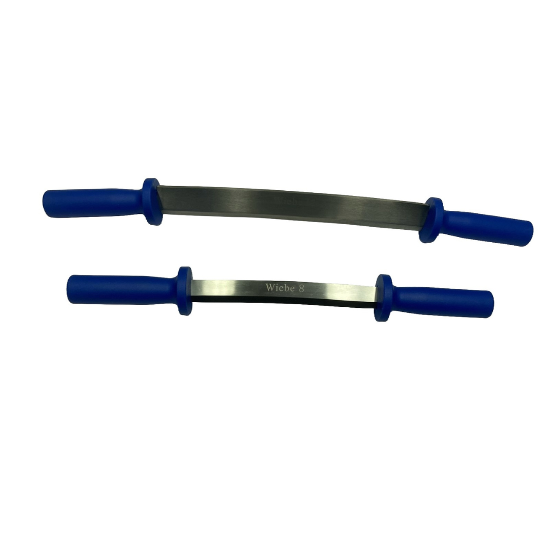 Wiebe Fleshing Knife Blue – The Canadian Coyote Company Ltd.