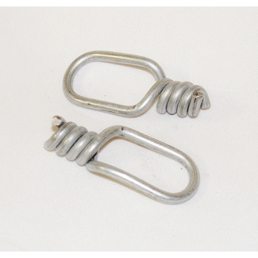 Wolf Duty #9 Galvanized Snare Swivel – The Canadian Coyote Company Ltd.